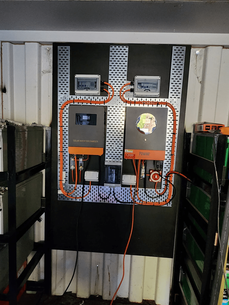 Off-Grid Cabin Setup with POW-HVM6.2K-PRO and POW-HVM3.6M-24V Inverters ...